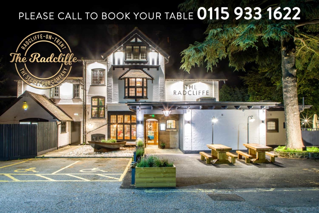 The Radcliffe | New Pub | Nottingham | fresh dishes, real ales, craft ...